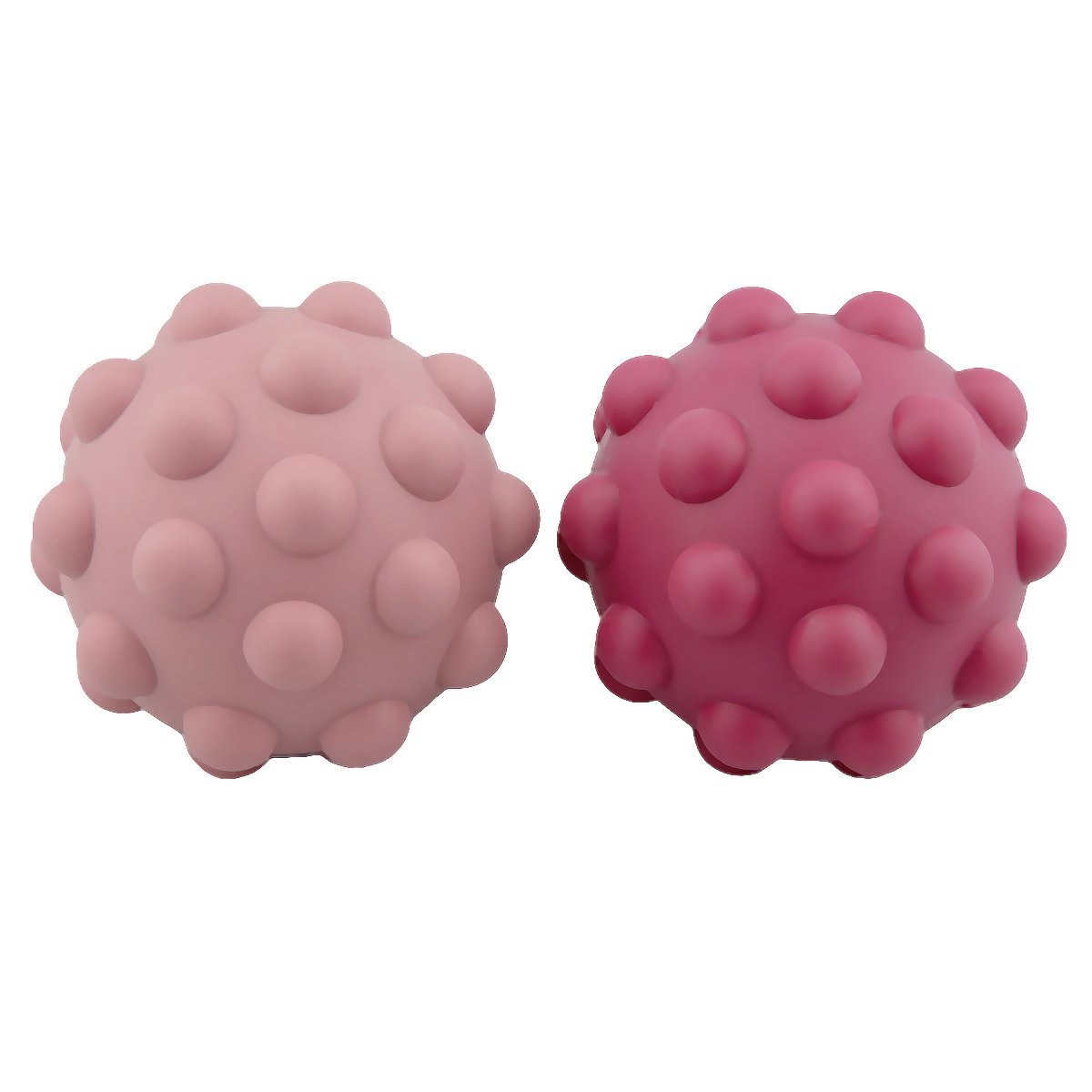 Sensory Silicone Fidget Small Balls - Blush - Legetøj - Tiny Tot