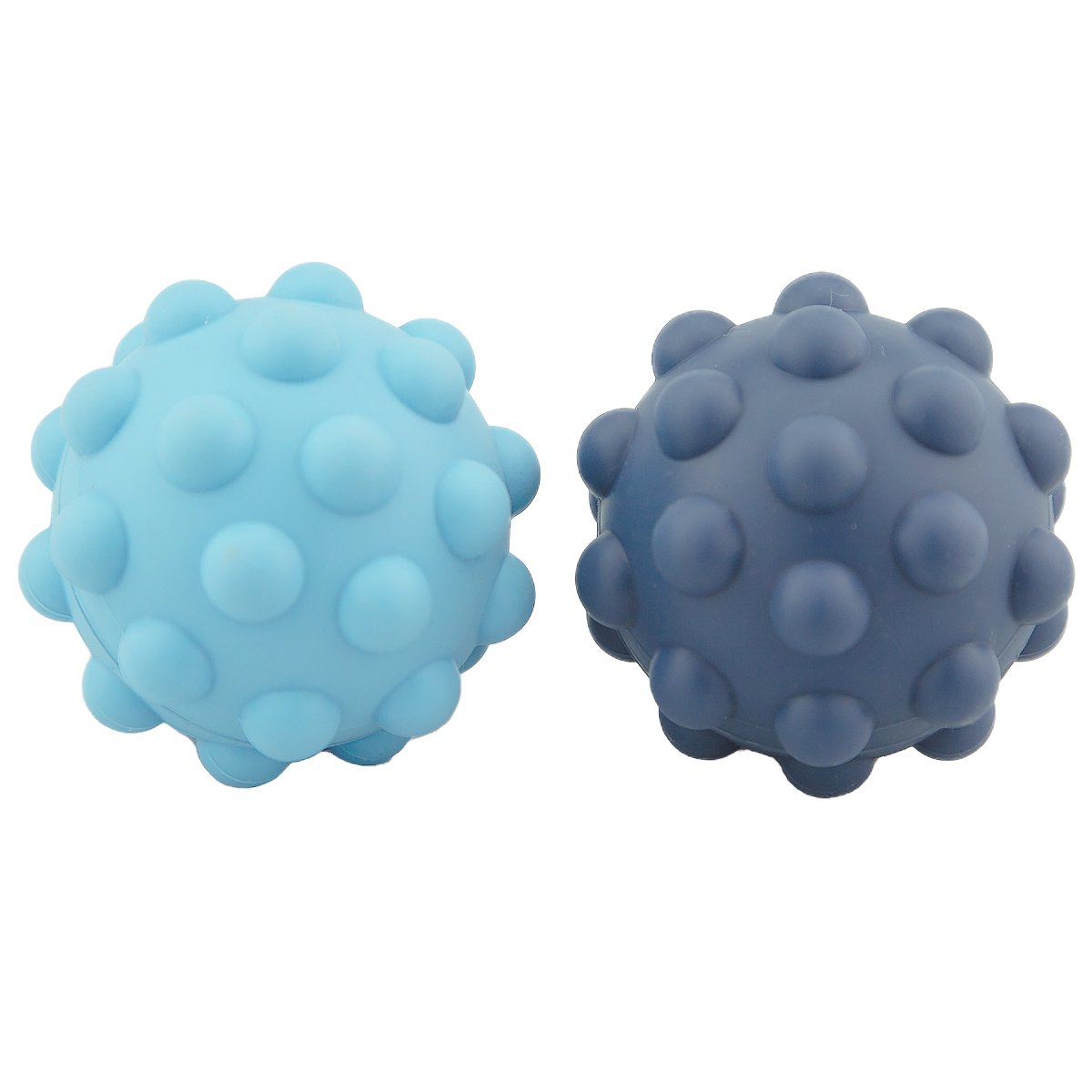 Sensory Silicone Fidget Small Balls - Blue - Legetøj - Tiny Tot
